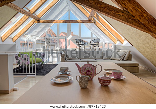 Modern Loft Conversion Stock Photo 789712423 | Shutterstock