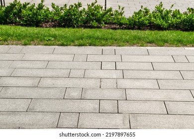 Modern Paved Path Texture Background New Stock Photo 2197897655 ...
