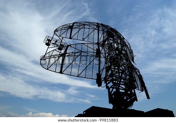 Modern Radar Designed Automatic Tracking Targets Stock Photo (Edit Now ...