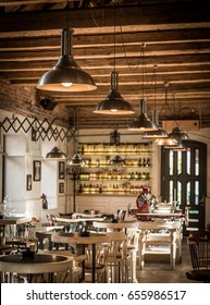 Modern Restaurant Rustic Decorative Elements Stock Photo (Edit Now ...
