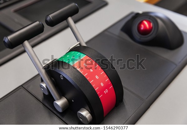 Modern Ship Control Panel Engine Accelerator Stock Photo 1546290377 ...