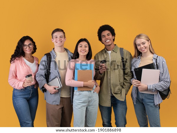 Modern Students Different Countries Exchange Program Stock Photo ...