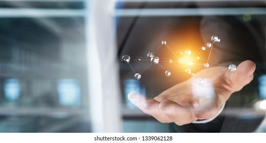 Cell Cicle Modern Technologies For Connection PPT template 28 ...