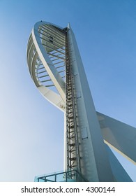 Modern Viewing Tower Dramatic Architecture Foto de stock 4300144 ...