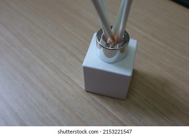 Modern White Diffuser Diffuser Stick Attached Stock Photo 2153221547 ...