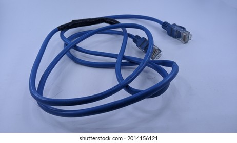 Modified Blue Ethernet Cable Data Transfer Stock Photo 2014156121 ...