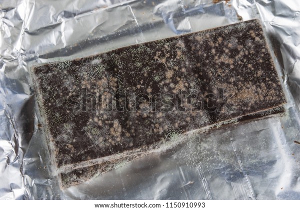 Moldy Chocolate Original Packaging Outdated Food Foto stock 1150910993 ...