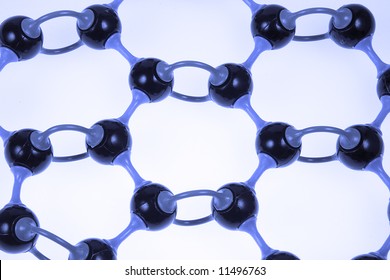 Molecular Model Graphite Stock Photo 11496763 | Shutterstock