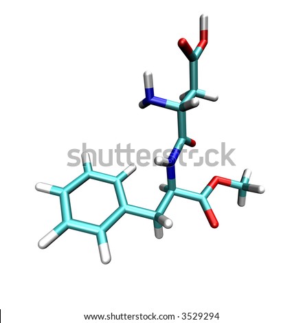 Molecular Structure Aspartame Stock Photo (Edit Now) 3529294 - Shutterstock