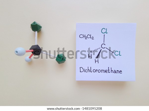 Molecular Structure Model Structural Chemical Formula Stock Photo ...
