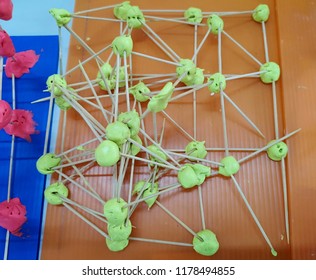 Molecular Structures Science Teaching Materials Stock Photo 1178494855 ...