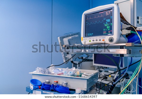 Monitor Medical Machine Operating Room Equipment Stock Photo (Edit Now ...