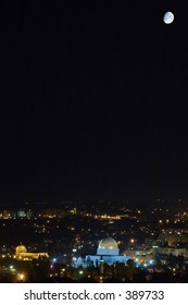 Moon Over Jerusalem Stock Photo 389733 | Shutterstock
