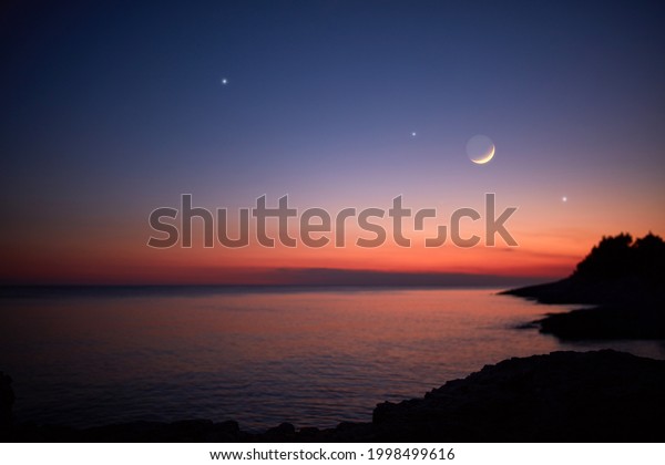 32591 Venus Moon 图片、库存照片和矢量图 Shutterstock