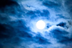 Night sky stock photo containing moon and moonlight | Nature Stock ...