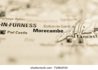 Morecambe On Map Stock Photo 710842924 | Shutterstock