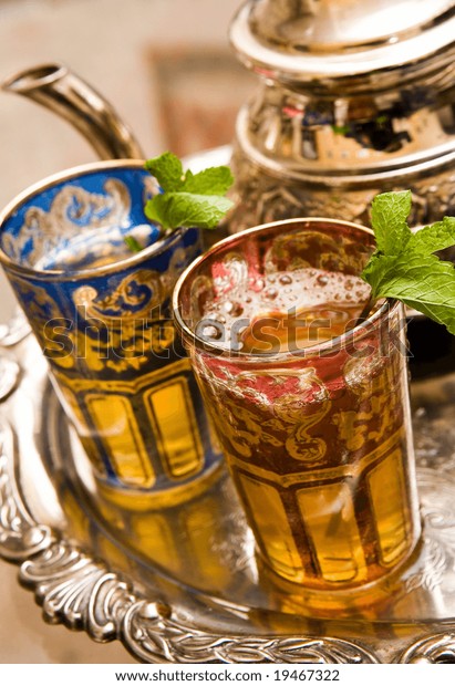 Moroccan Tea Cups Stock Photo 19467322 | Shutterstock