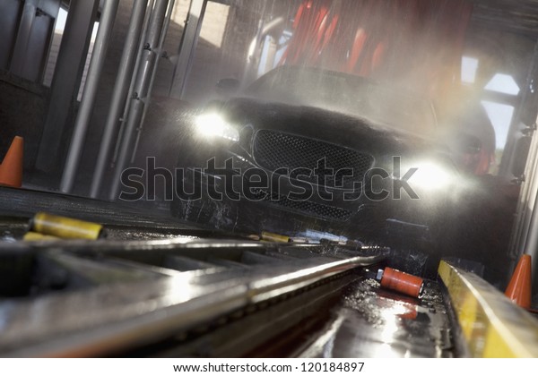 Motion Blur Shot Front View Car Stock Photo 120184897 | Shutterstock
