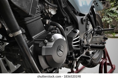 Motorcycle Black Engine Bottom View Stock Photo 1836520198 | Shutterstock
