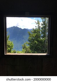 Mountains Viewed Through Window Stock Photo 2000000000 | Shutterstock