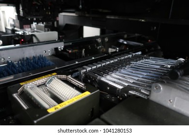 Mounting Machine Electronic Part Surface Mounting Stock Photo ...