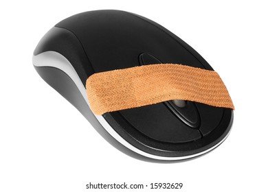 Mouse Plaster Clipping Path Stock Photo (Edit Now) 15932629