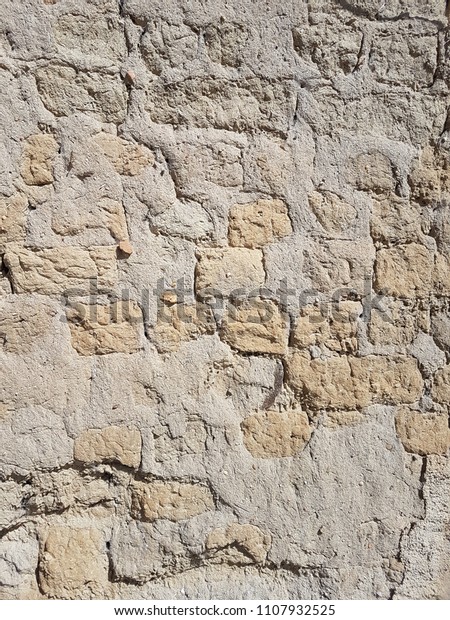 Mud Brick Texture Cement Adobe Background Stock Photo 1107932525 ...