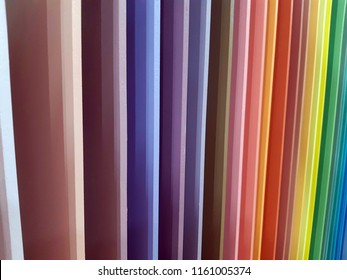 Multi Color Chart Sheet Sample Board Foto stock 1161005374 | Shutterstock