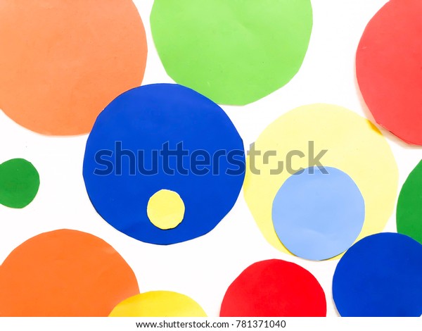 Multi Color Dot Background Isolated Stock Photo 781371040 | Shutterstock
