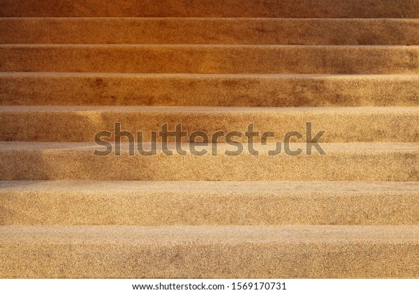 Multi Colored Stone Steps Orange Selective Stock Photo 1569170731 ...
