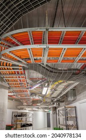 Multi Level Cabling Building Basement Wiring Stock Photo 2040978134 ...