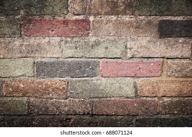 Multicolor Brick Wall Background Texture Stock Photo 688071124 ...