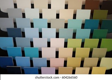 Multi Color Chart Wall Stock Photo (Edit Now) 597269567