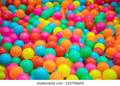 Multicolor Plastic Balls Background Texture Stock Photo 1327706693 ...