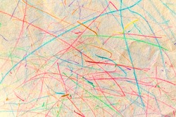 crayon circular scribble background, an Abstract Photo by AlexZaitsev