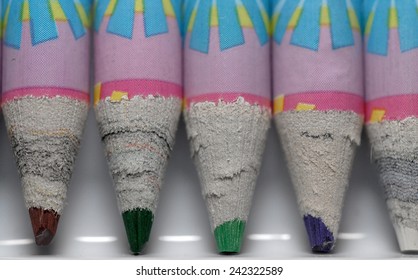 Various String Lines Sewing Manual Arts Stock Photo (Edit Now) 1206800218