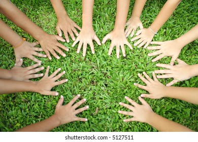 Multicultural Hands Stock Photo (Edit Now) 5127511