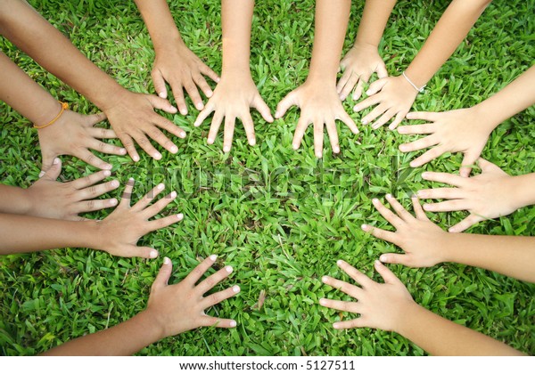 Multicultural Hands Stock Photo (Edit Now) 5127511