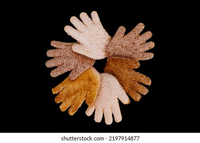 213 Multicultural Hands Joining In A Circle Images, Stock Photos ...