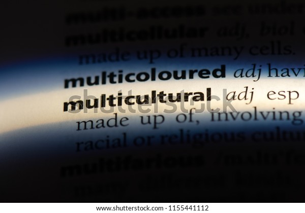 Multicultural Word Dictionary Multicultural Concept Stock Photo ...