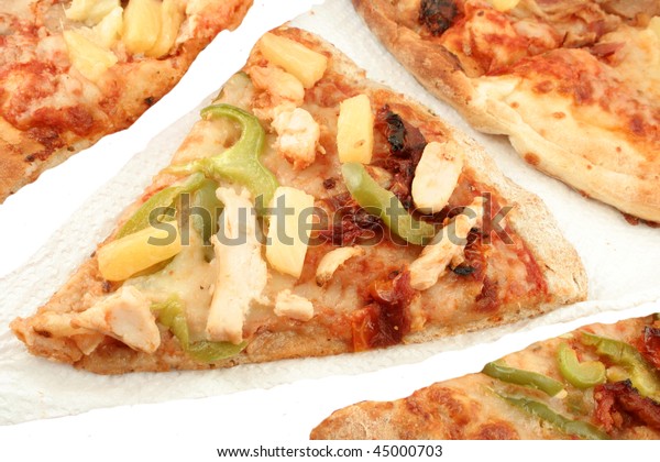 Multigrain Crust Pizza Different Types Toppings Stock Photo 45000703 ...