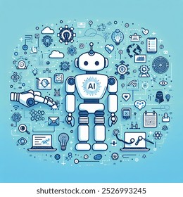 Multimodal Ai Robot Creative Tech Light AI-generated image 2526993341 ...