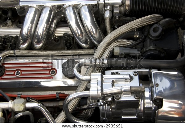 Muscle Car Engine Stock Photo 2935651 | Shutterstock
