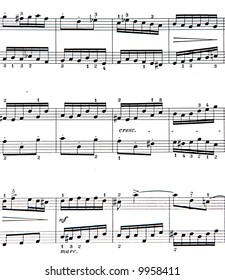Vector Music Score Background Stock Vector (Royalty Free) 6745240