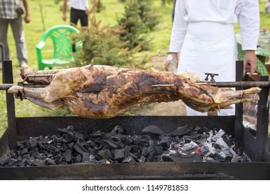 Mutton Cooked On Spit On Open Stock Photo 1149781853 | Shutterstock
