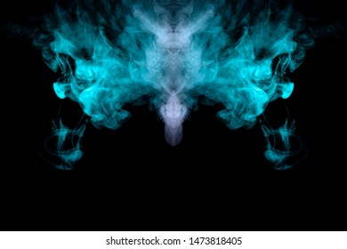 Mystical Creature Ghost Form Clouds Smoke Foto Stok 1473818405 ...