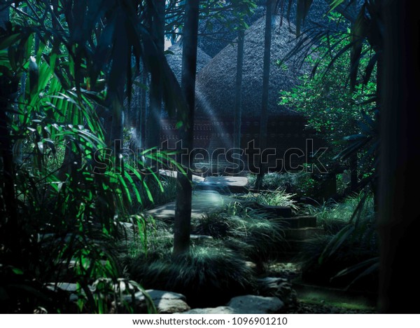 Mystical Pathway Stock Photo 1096901210 | Shutterstock