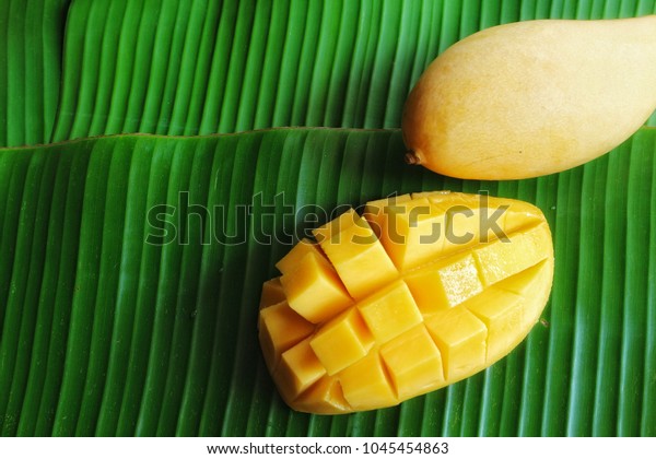 Nam Dok Mai Mango Goldyellow Fruit Stock Photo (Edit Now) 1045454863