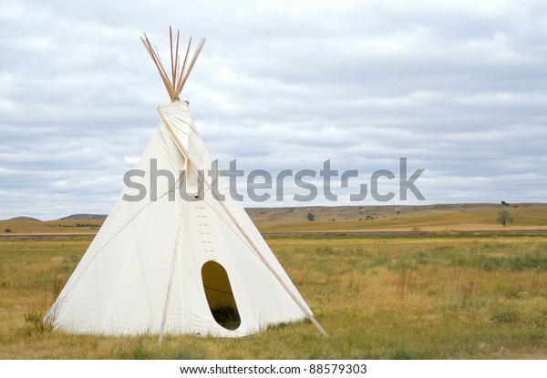 Native American Teepee Stock Photo (Edit Now) 88579303