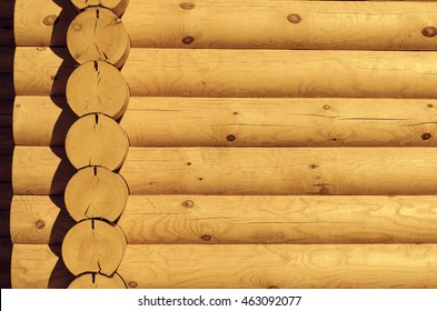 Natural Background Pattern Log Wall Stock Photo 463092077 | Shutterstock